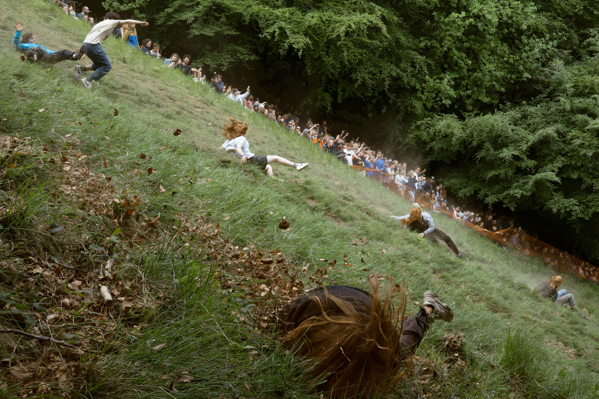 CHEESE ROLLING I Cooper’s Hill, Gloucestershire, England - The Coracle